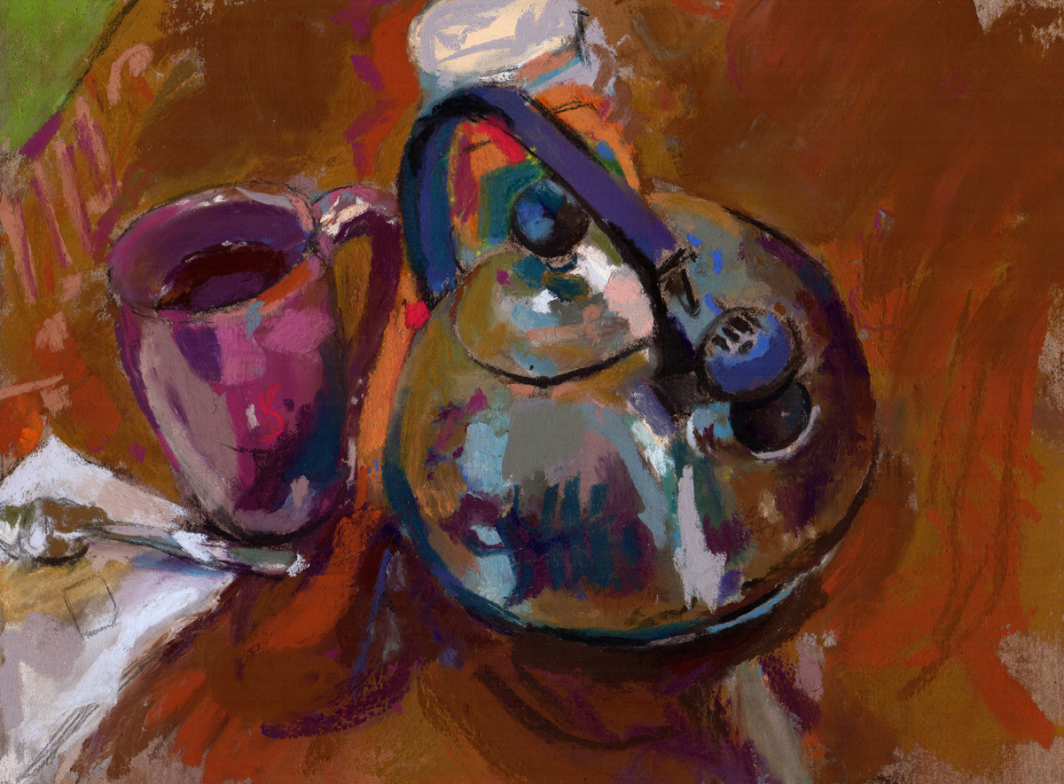 General’s Pencil Award: Adrian Giuliani “Emergence” | Pastel Society of ...